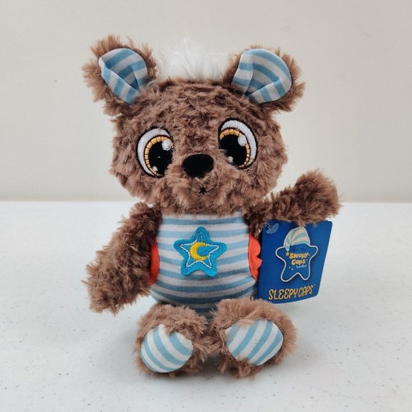 Sleepy Caps | Toys | Sleepy Caps Teddy Bear Fold Down Night Cap Stuffed ...